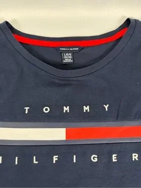 Tommy Hilfiger | Dresses | Tommy Hilfiger Girls Royal Blue Logo Dress ...